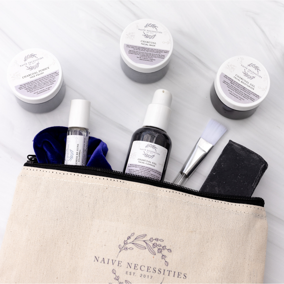 Charcoal Facial Detox Mask – Naive Necessities